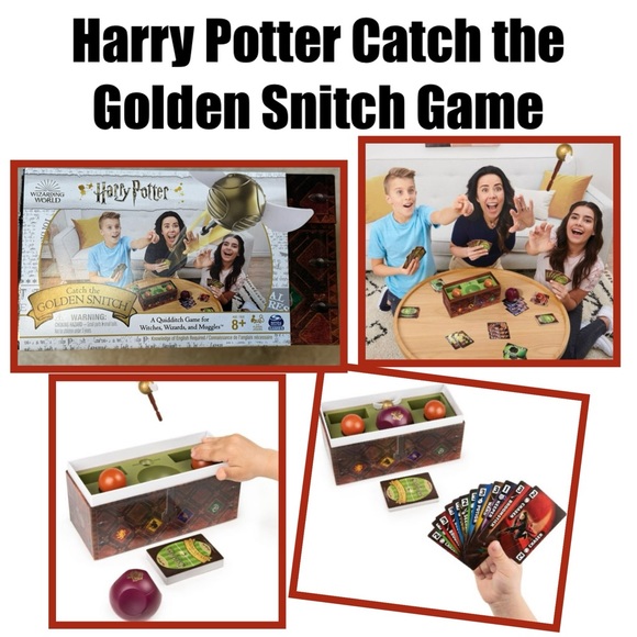 Wizarding World | Toys | Harry Potter Catch The Golden Snitch Game ...